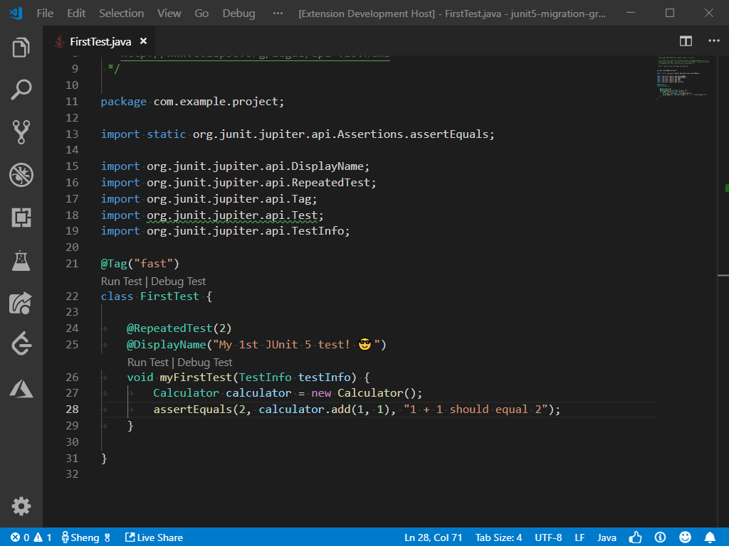 Support Junit 5 RepeatedTest By Jdneo Pull Re 639 Microsoft 