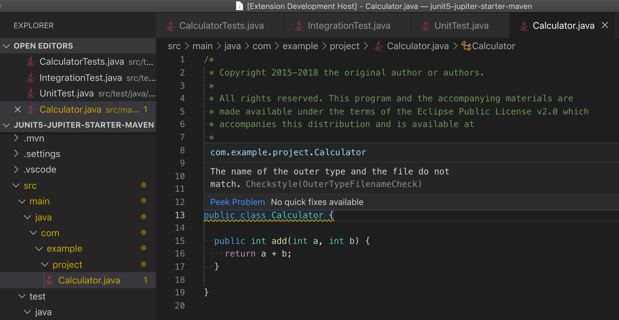 The name of the outer type and the file do not match. · Issue #192 ...