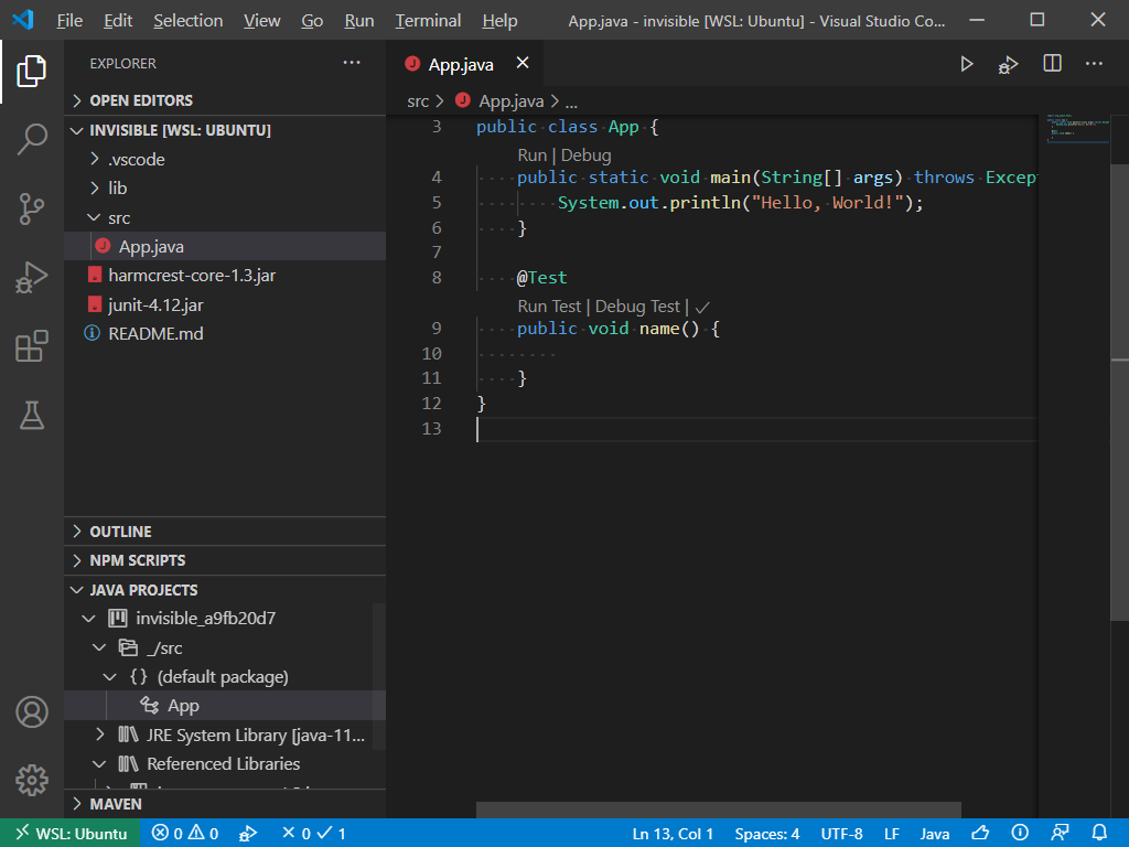 Bug: Cannnot Work With Jar Files directly In WSL · Issue #464 · microsoft/vscode-java-pack · GitHub