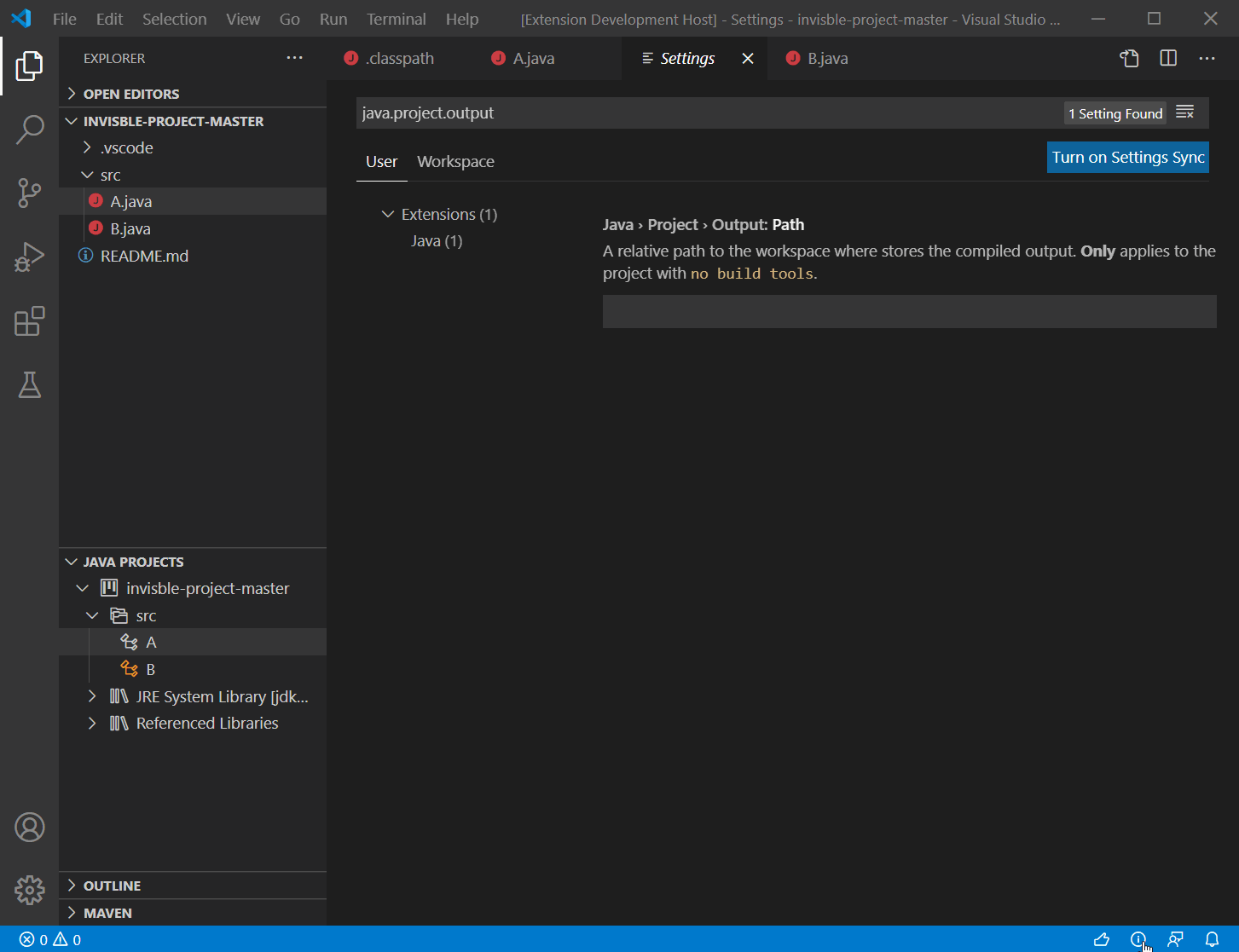 Add A Setting To Specify The Output Path Of Invisible Project By Jdneo add-a-setting-to-specify-the-output-path-of-invisible-project-by-jdneo