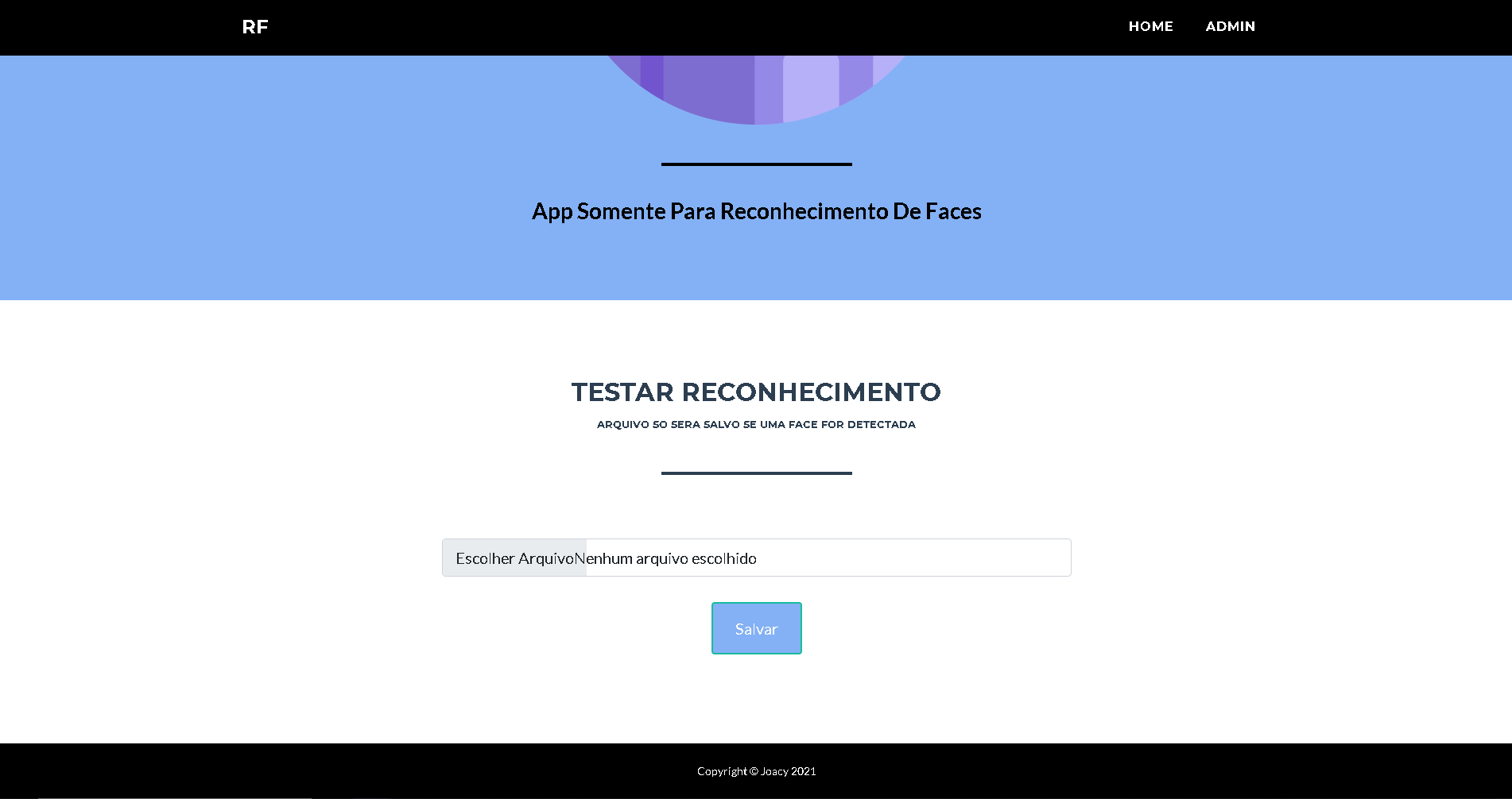 GitHub - JoacyOliveira/ReconhecimentoFacial: Um Projeto Simples De Reconhecimento Facial ...
