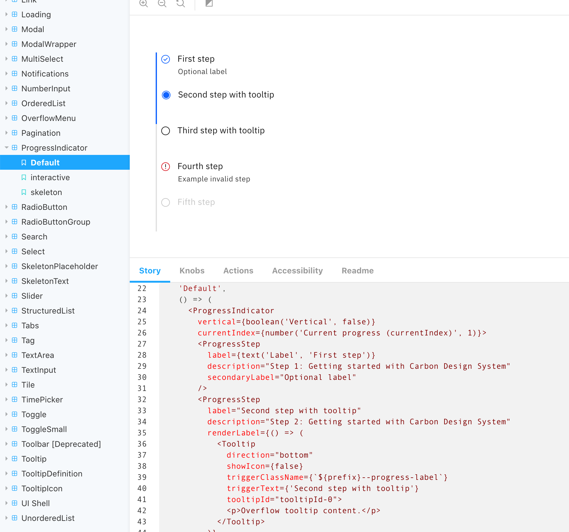 [PageWizard] ProgressIndicator should allow for optional label · Issue #1094 · carbon-design ...