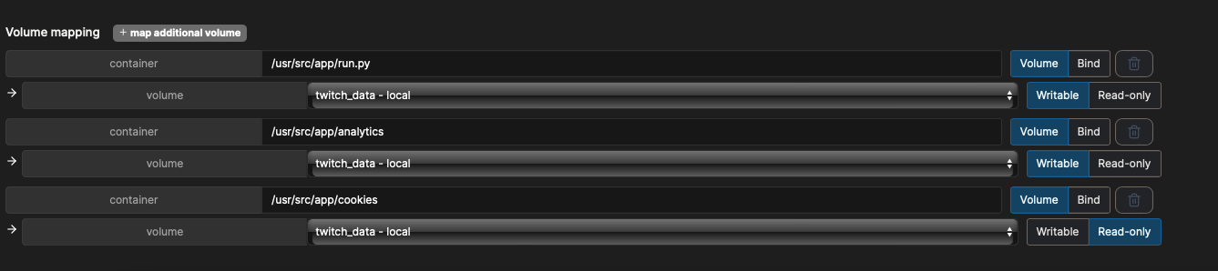 Can't deploy docker container · Issue #195 · rdavydov/Twitch-Channel-Points-Miner-v2 · GitHub