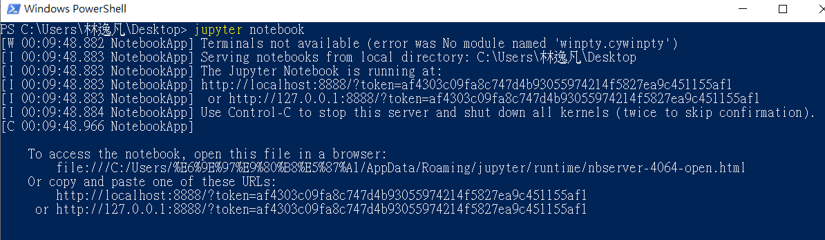 [General] 無法打開 jupyter notebook · Issue #2 · coding-coworking-club/python-2020-spring · GitHub