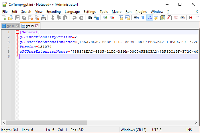 File "gpt.ini" Looks Empty when First Opened · Issue #10341 · notepad-plus-plus/notepad-plus ...