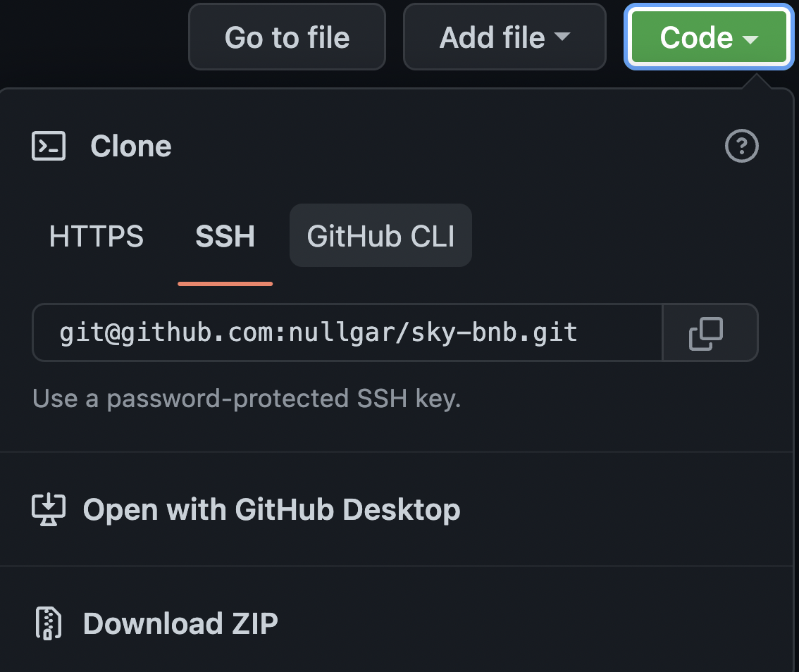 GitHub - nullgar/sky-bnb