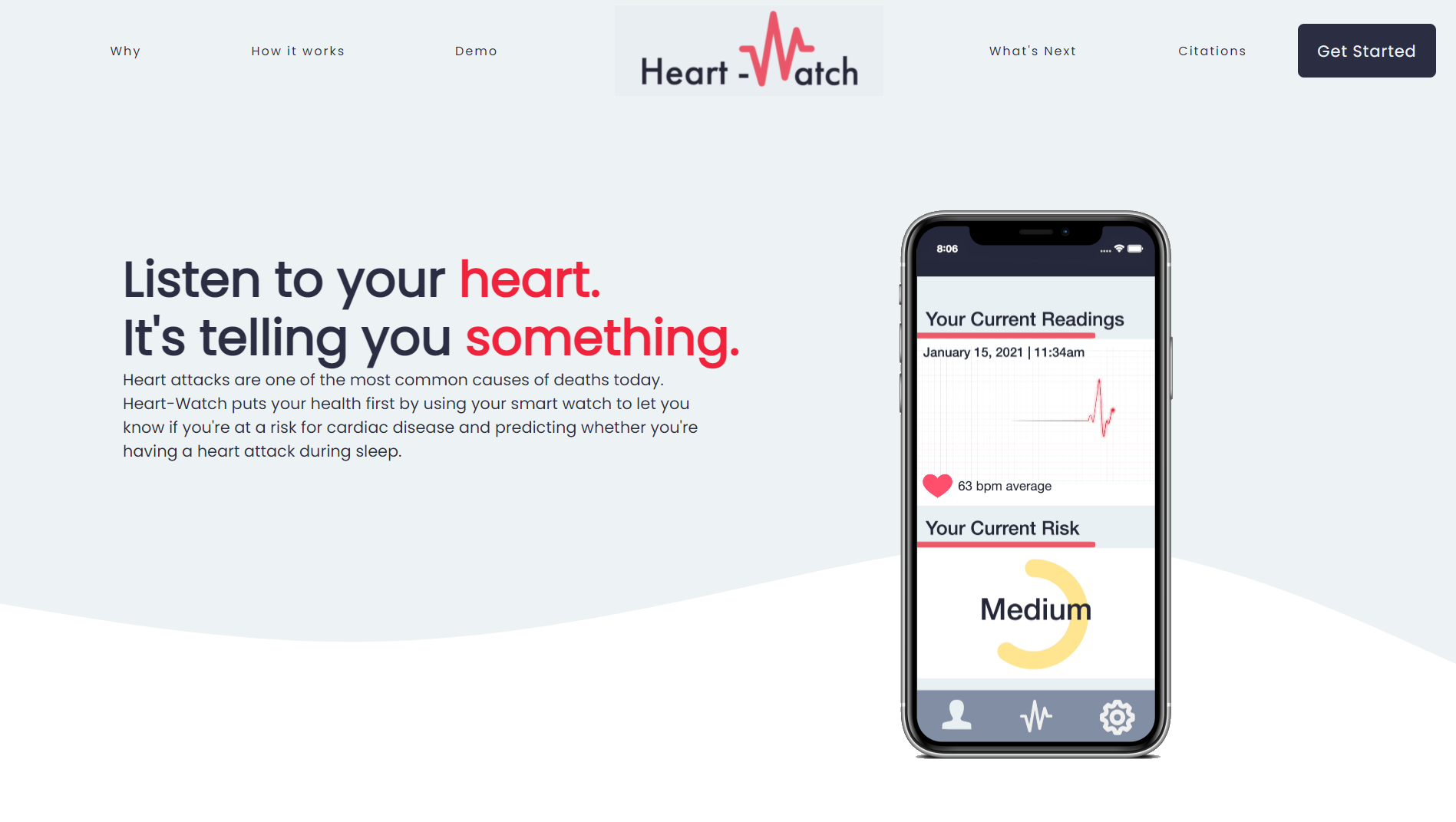 GitHub - Wazotik/heart-watch-DeltaHacks8-2021: Hack for DeltaHacks 8