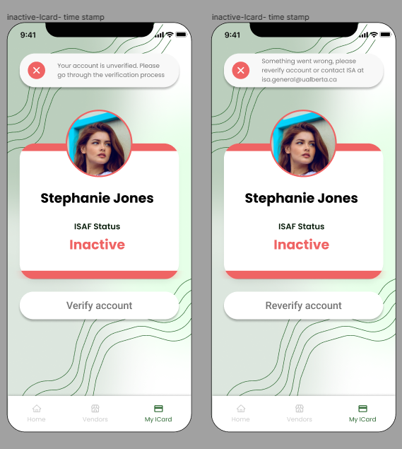 Add verify button in MyICard page when status is Inactive · Issue #198 · UofA-Blueprint/issues ...