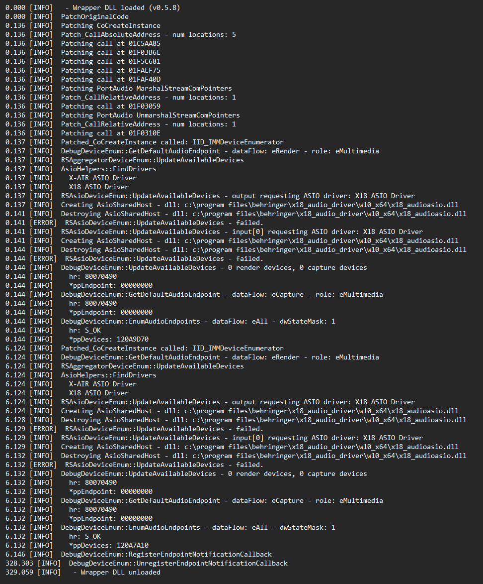 Behringer XR18 no audio? · Issue #292 · mdias/rs_asio · GitHub
