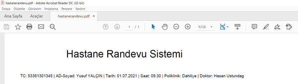GitHub - yalcinyusuf/Hastane-Randevu-Otomasyonu: Hastane Randevu Otomasyonu