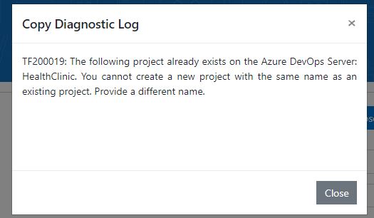 Issue while creating project with AzureDevopsDemoGenerator · Issue #851 · microsoft ...