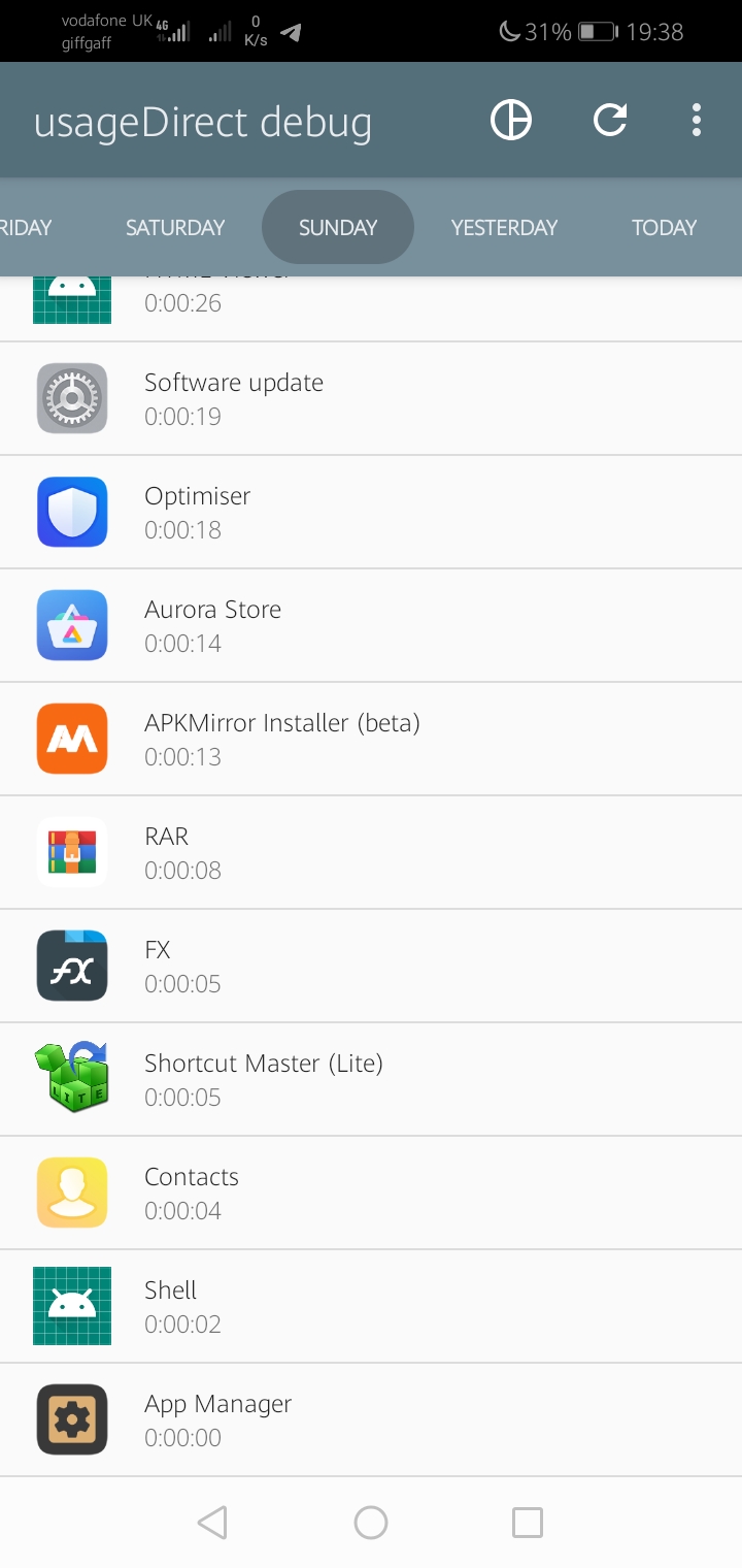 Usage stats · Issue #90 · MuntashirAkon/AppManager · GitHub