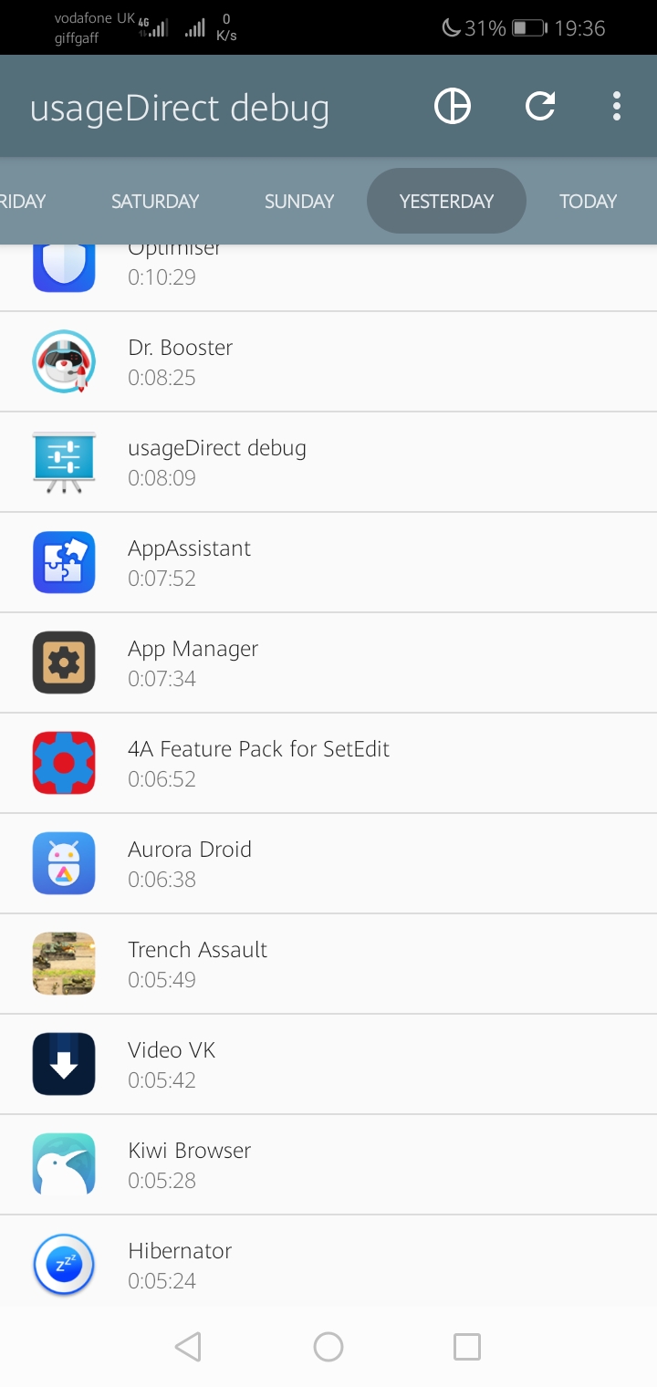 Usage stats · Issue #90 · MuntashirAkon/AppManager · GitHub