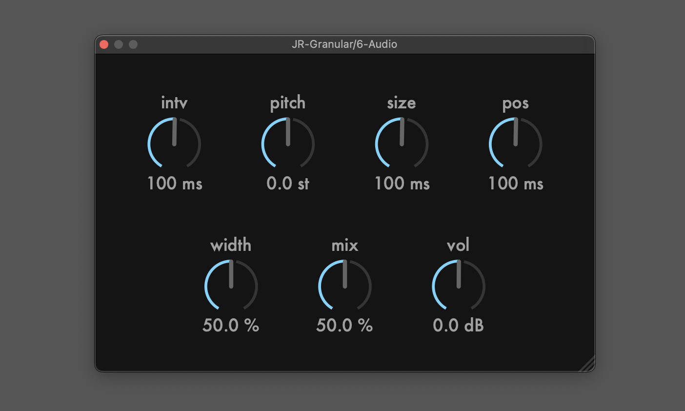 GitHub - szkkng/jr-granular: A real-time granular fx plugin made with JUCE & RNBO C++ Export