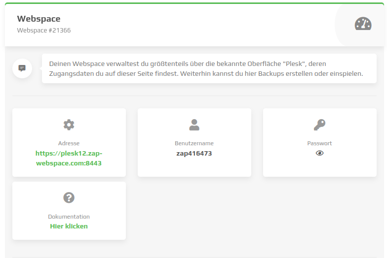 Webspace: Domain hinzufügen | ZAP-Hosting Docs