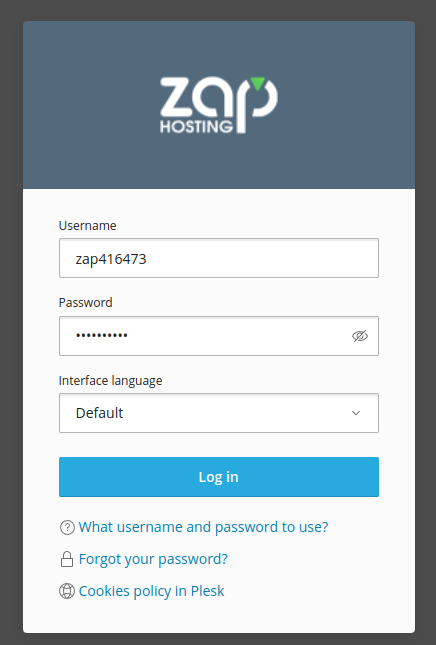 Webspace: Domain hinzufügen | ZAP-Hosting Docs