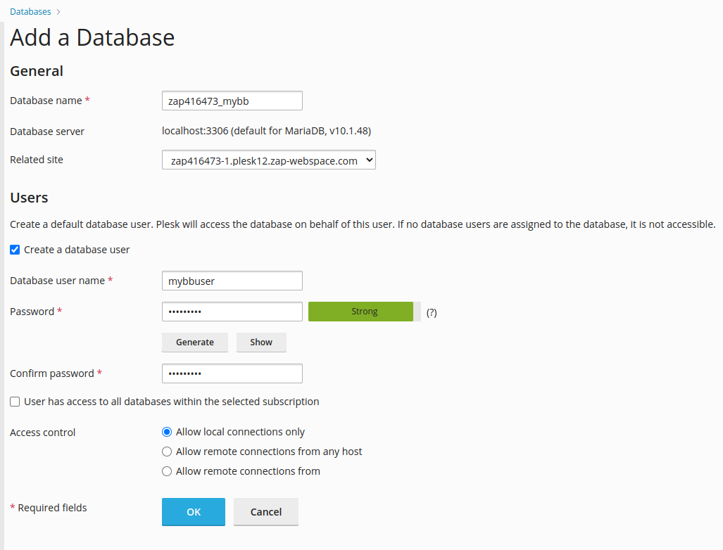 Webspace: Install MyBB forum software | ZAP-Hosting Docs