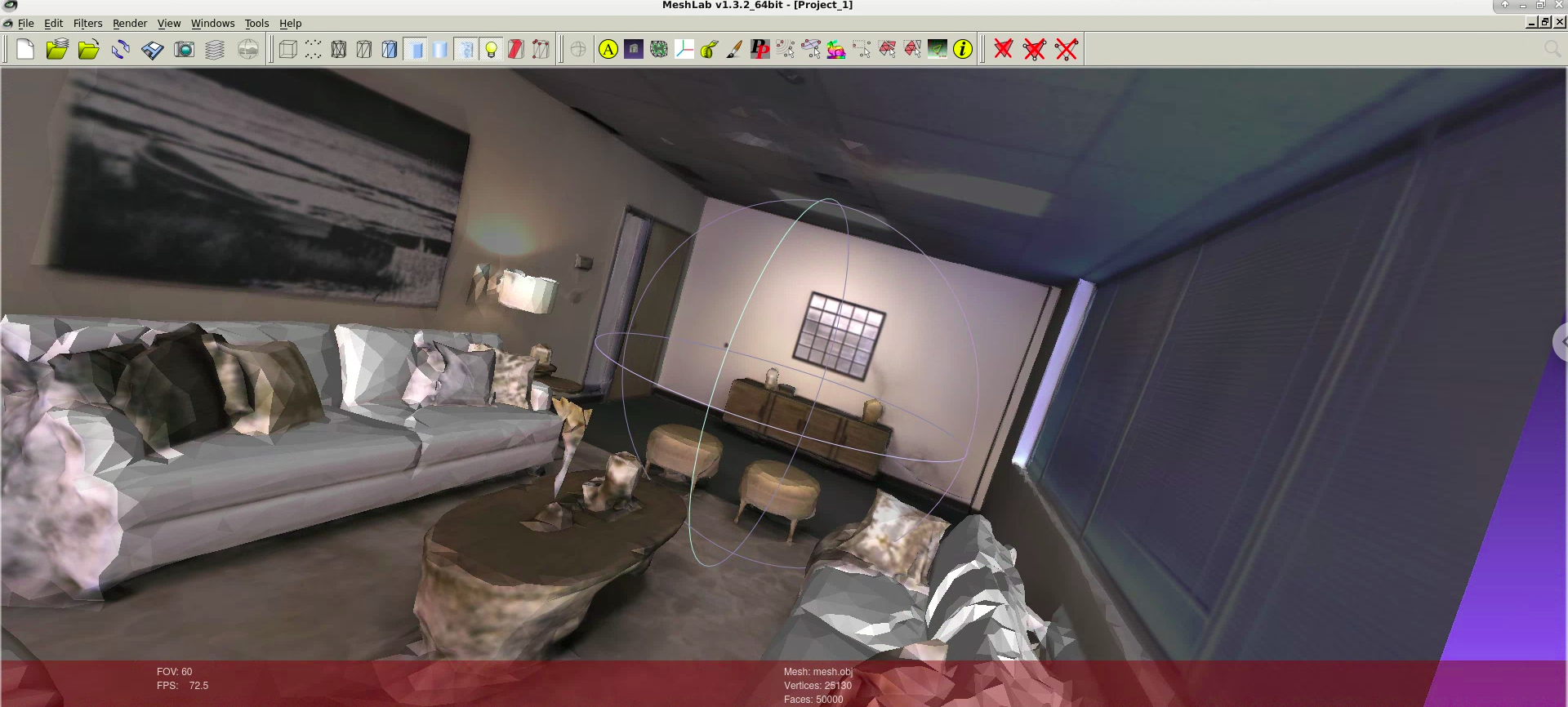 Mesh quality bad when using images of replica-room0 dataset but processed through custom dataset ...