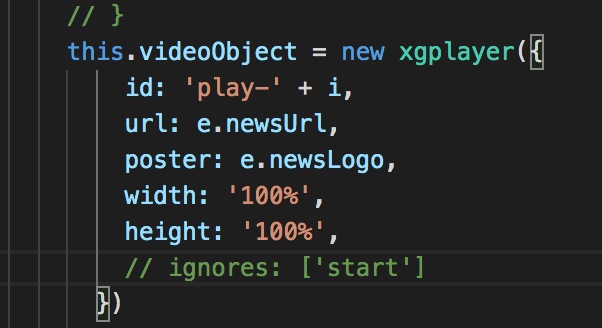 关闭内置控件 start 后,报错 · Issue #397 · bytedance/xgplayer · GitHub