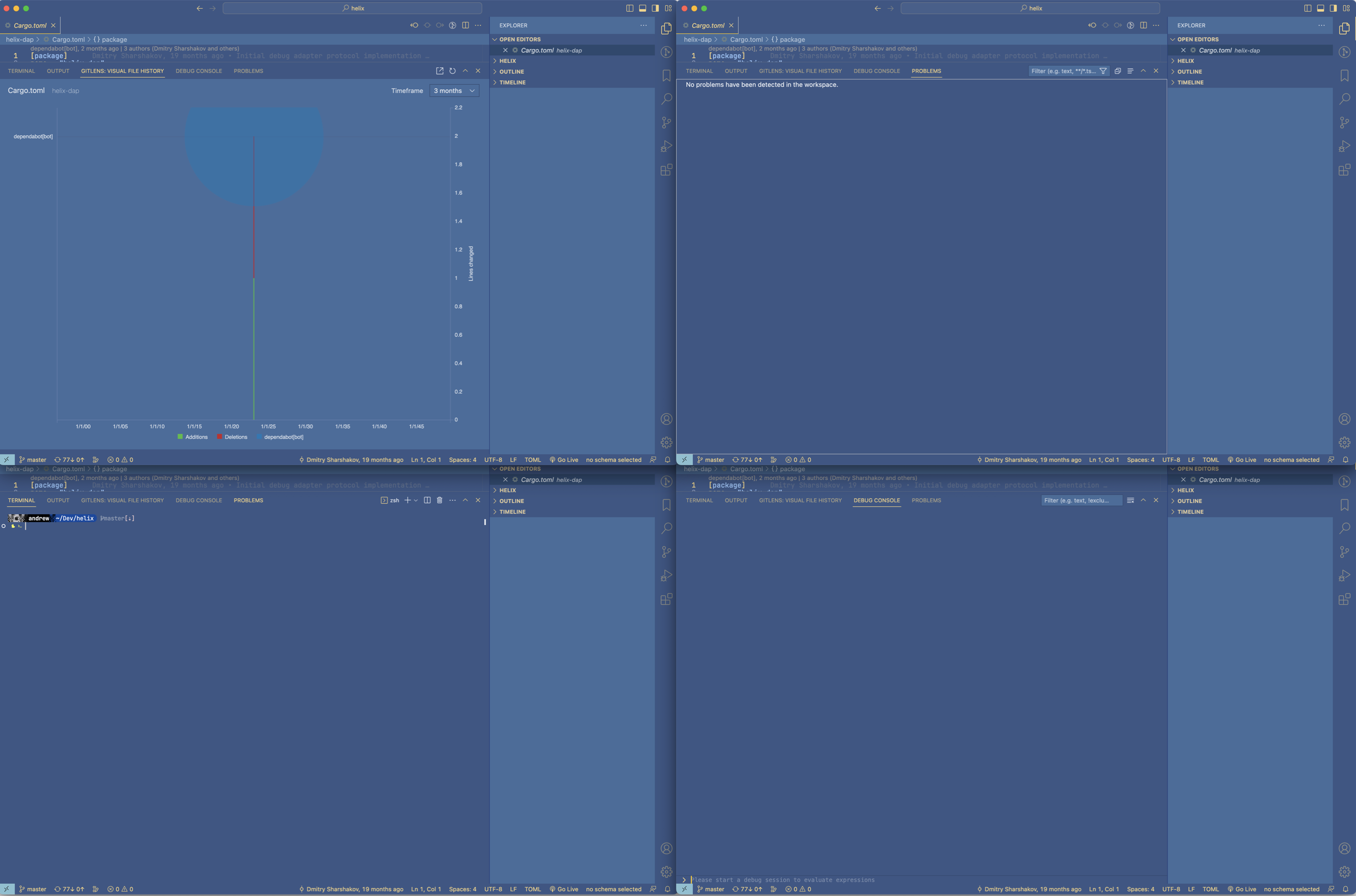 Visual File History Background Color · Issue 2582 · Gitkraken Vscode Gitlens · Github