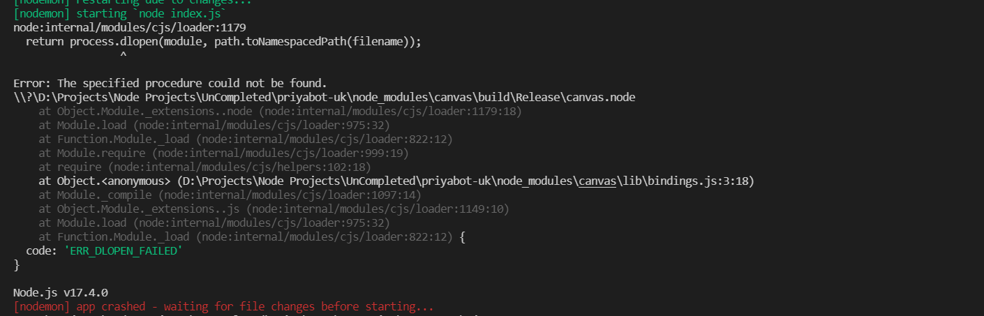 When I Import" const { Client, MessageMedia } = require('whatsapp-web.js');" This throw error ...