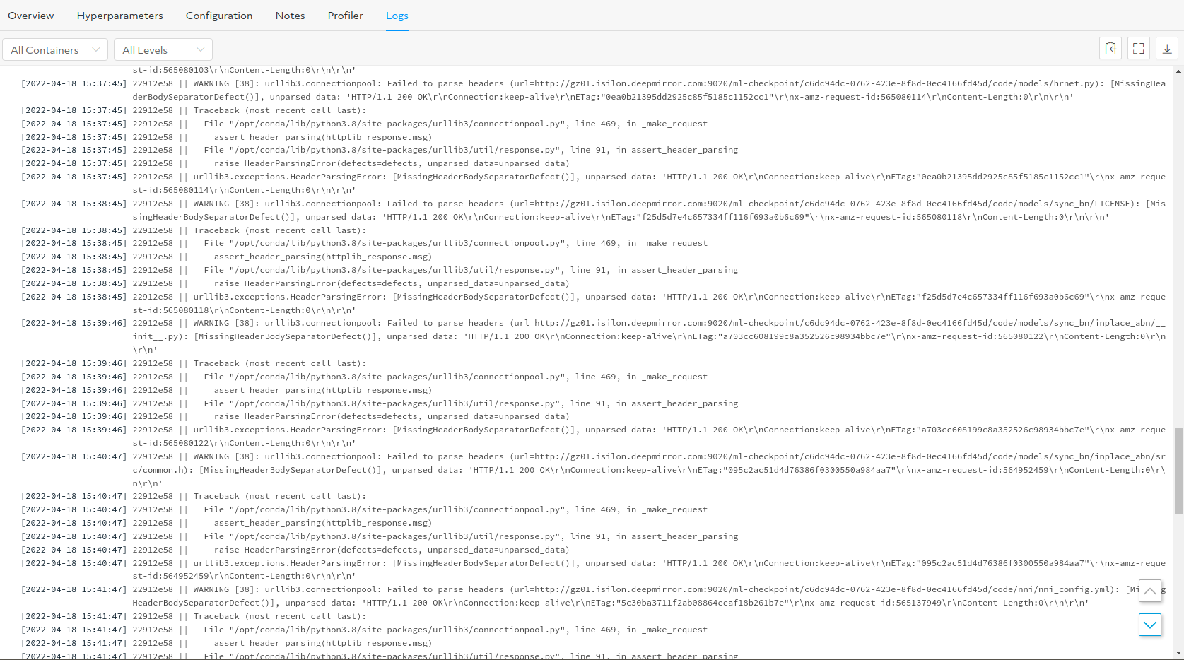 A Lot Of Missingheaderbodyseparatordefect Warning · Issue 4001 · Determined Aidetermined · Github