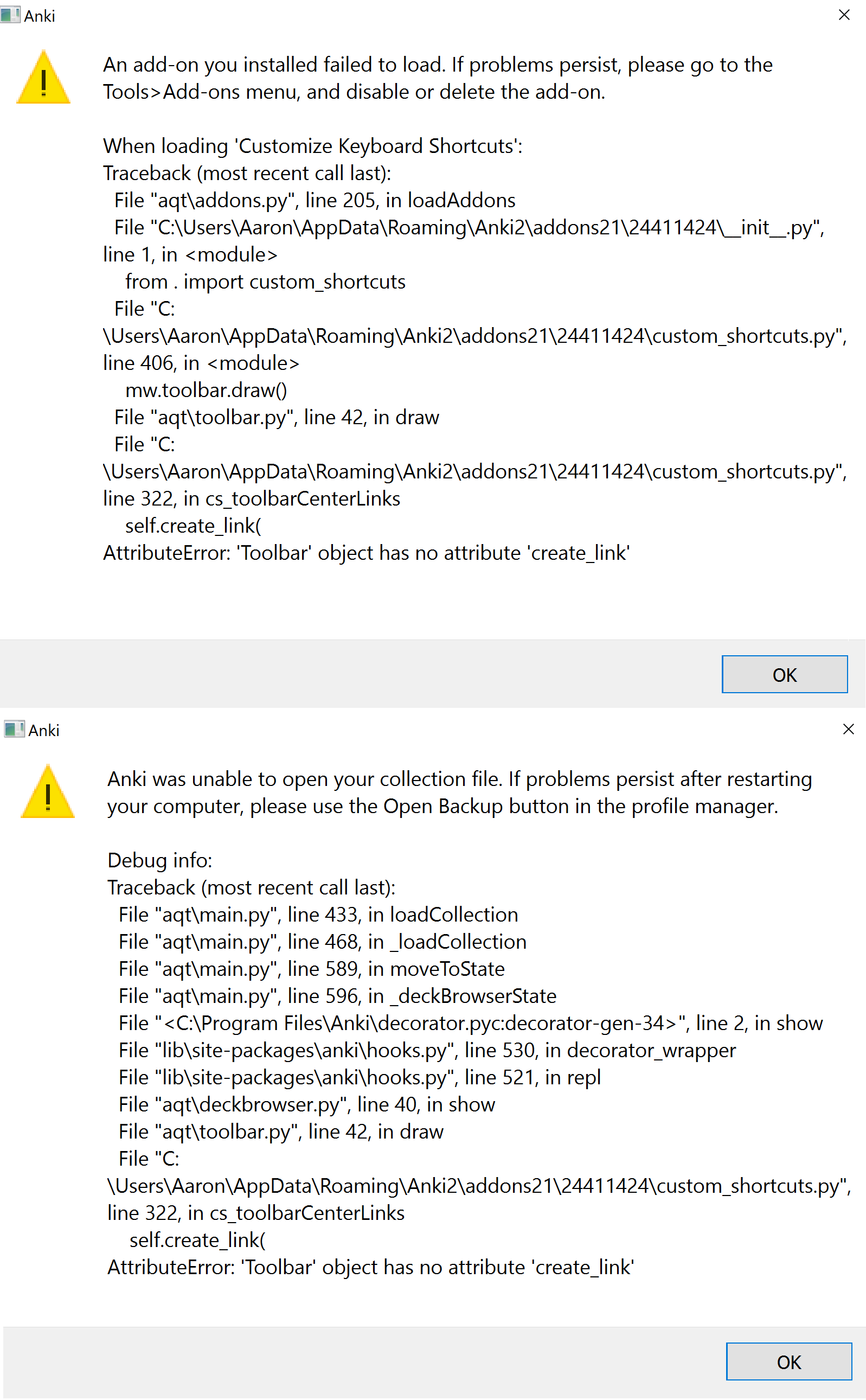 Updated to Anki 2.1.21, add-on "not supported" · Issue #61 · Liresol ...
