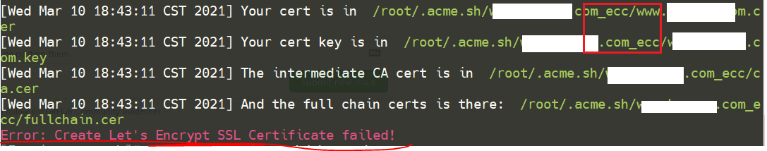 修改vhost.sh证书签发为ECC出错 · Issue #349 · oneinstack/oneinstack · GitHub