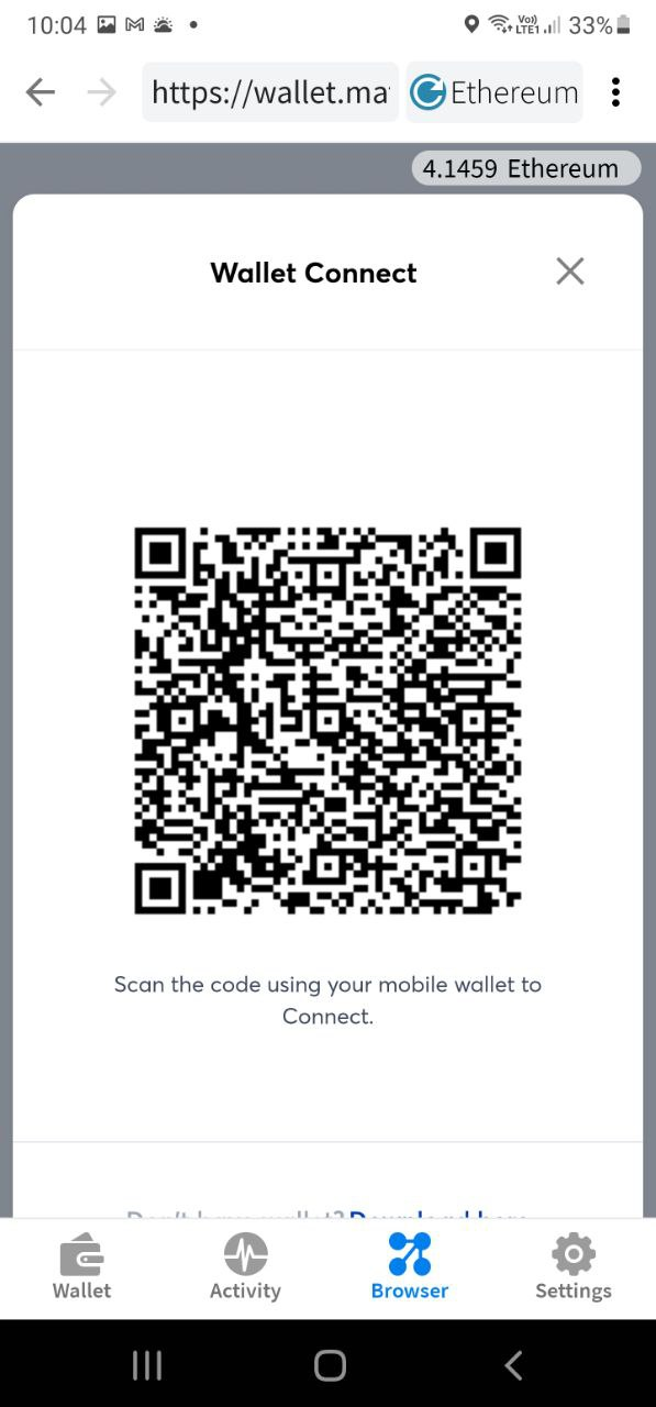 App crashes when connecting to Ethereum/Matic bridge · Issue #1889 · AlphaWallet/alpha-wallet ...