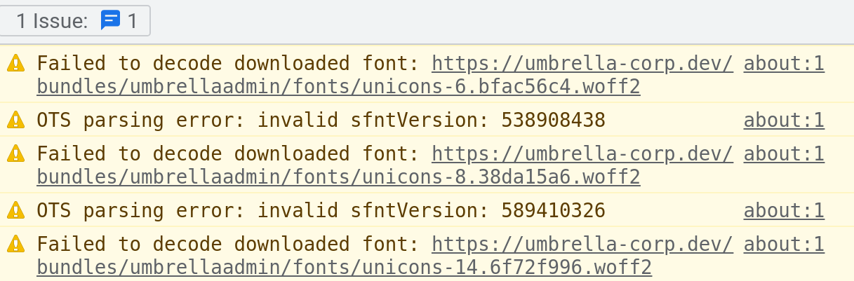 [Iconscout / unicons] OTS parsing error · Issue #27 · acantepie/umbrella · GitHub
