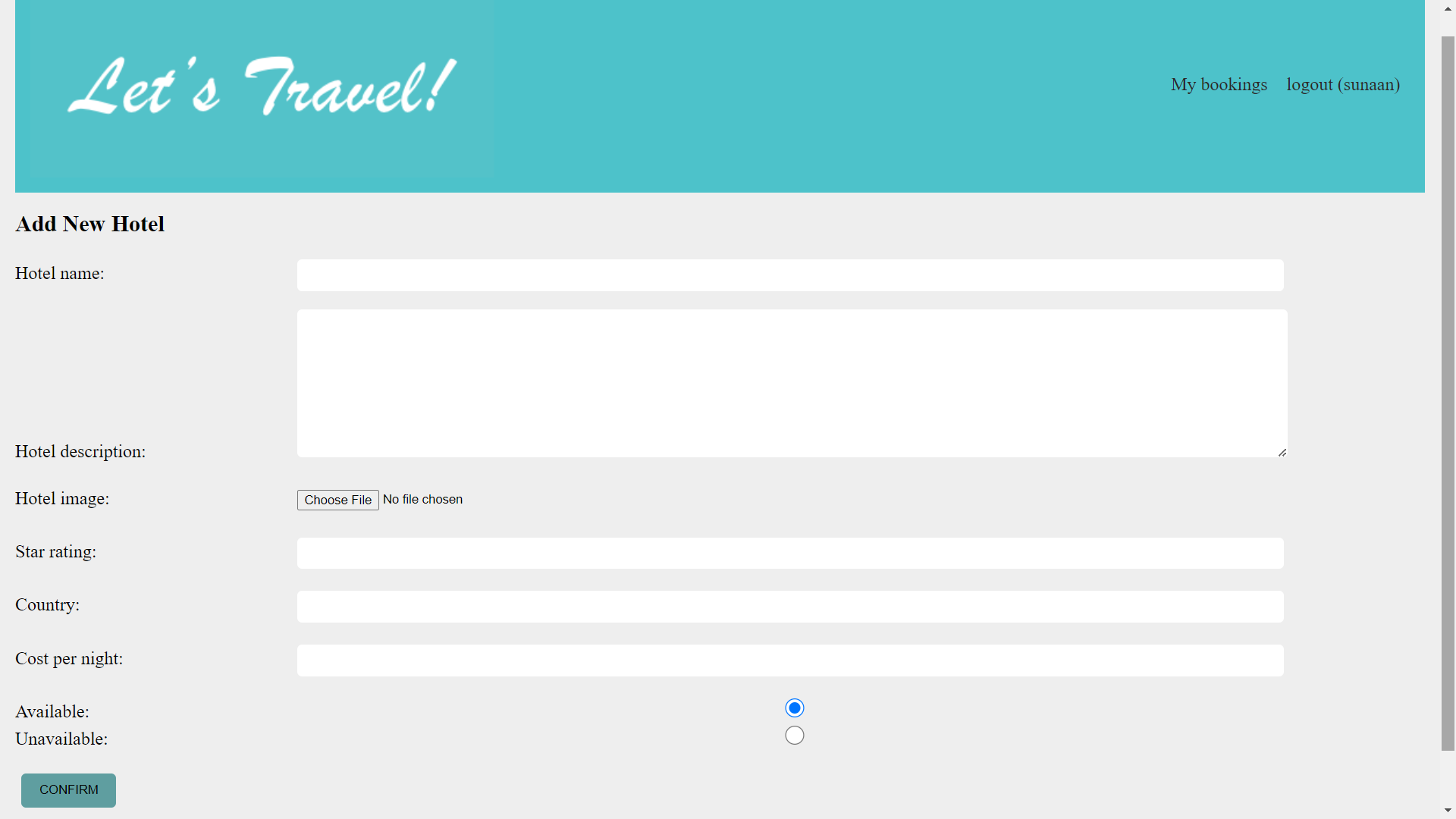 GitHub - Sunaan-Sultan/lets-travel