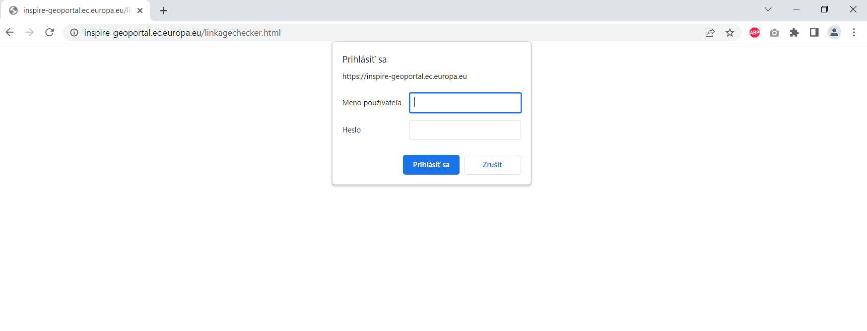 Linkage checker authorisation · Issue #153 · INSPIRE-MIF/helpdesk-geoportal · GitHub