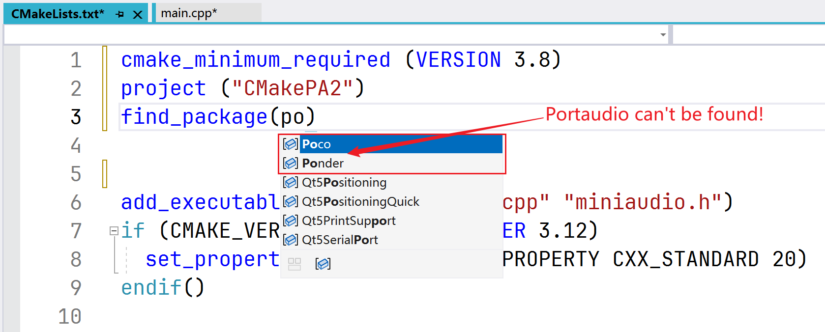 The vcpkg of portaudio can not be found by Visual Studio · Issue #827 · PortAudio/portaudio · GitHub