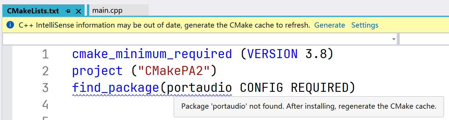 The vcpkg of portaudio can not be found by Visual Studio · Issue #827 · PortAudio/portaudio · GitHub