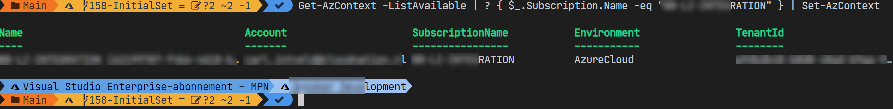Azure PowerShell does not display updated context · Issue #2667 · JanDeDobbeleer/oh-my-posh · GitHub