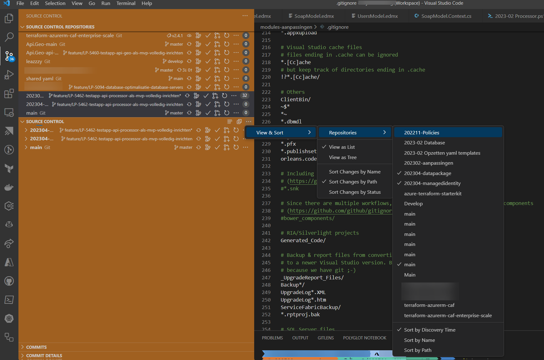 Source control repo overview not displaying everything · Issue #179453 · microsoft/vscode · GitHub