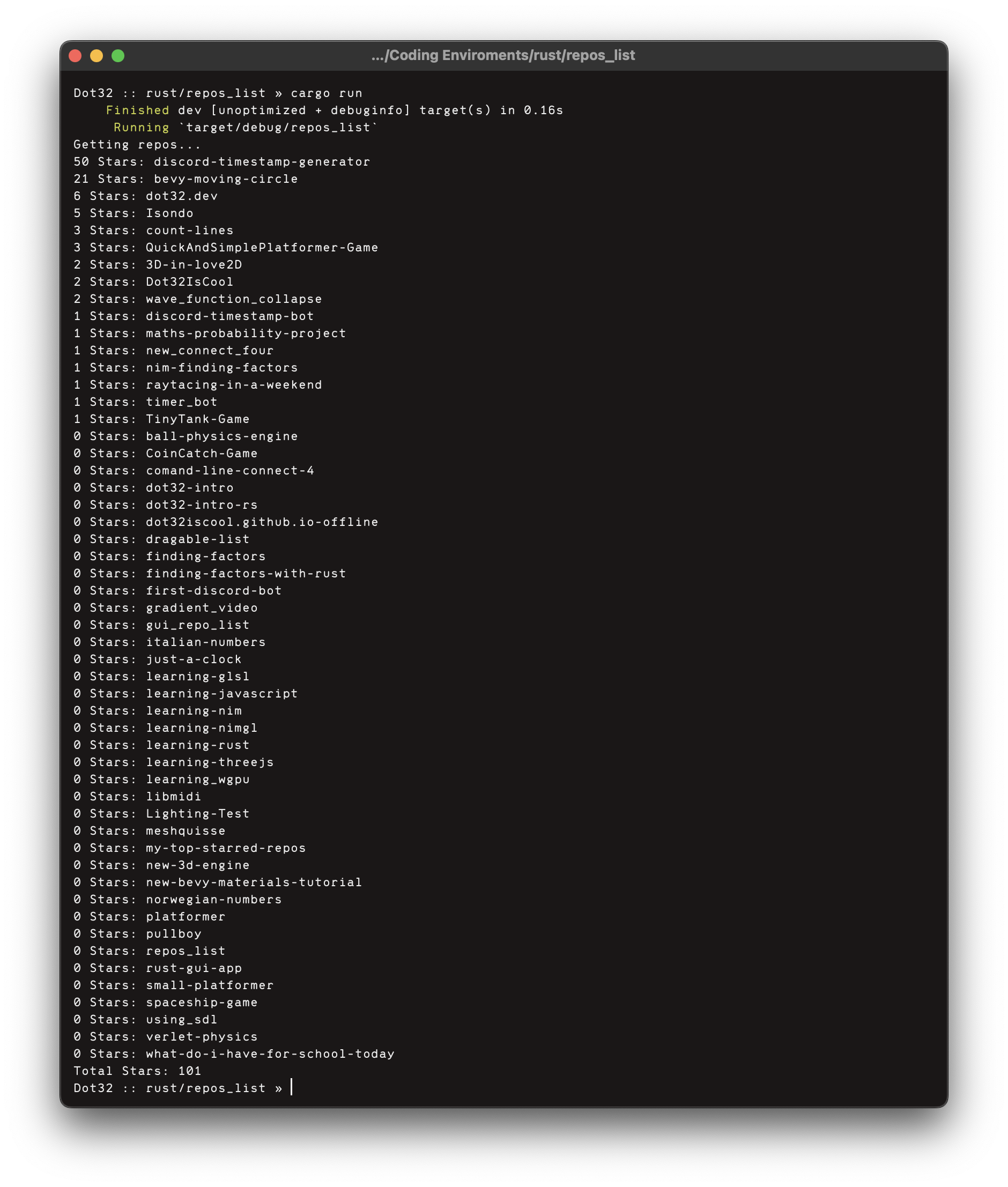 GitHub - Dot32Dev/repos_list