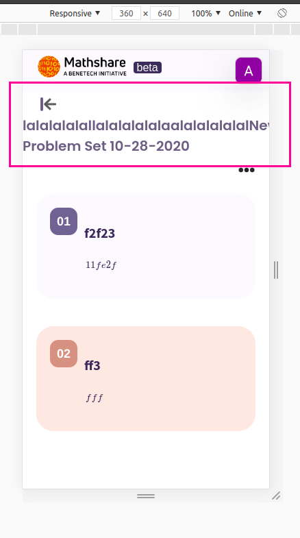 Top Banner: Problem Set Title (Mobile > Problem Solve) · Issue #1422 · benetech/MathShare · GitHub
