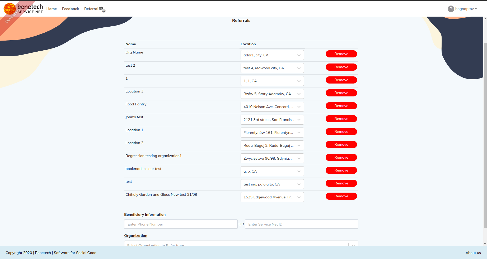 Investigate issue with displaying address on dropdowns · Issue #1432 · openreferral/ServiceNet ...