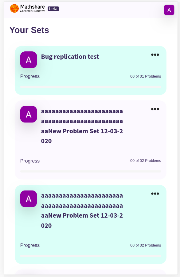 Tablet: Problem Cards: Overview (Tablet > Dashboard) · Issue #1459 · benetech/MathShare · GitHub