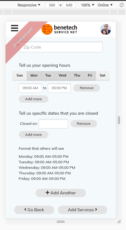 Adding Hours of operation to ServiceProvider · Issue #1149 · openreferral/ServiceNet · GitHub