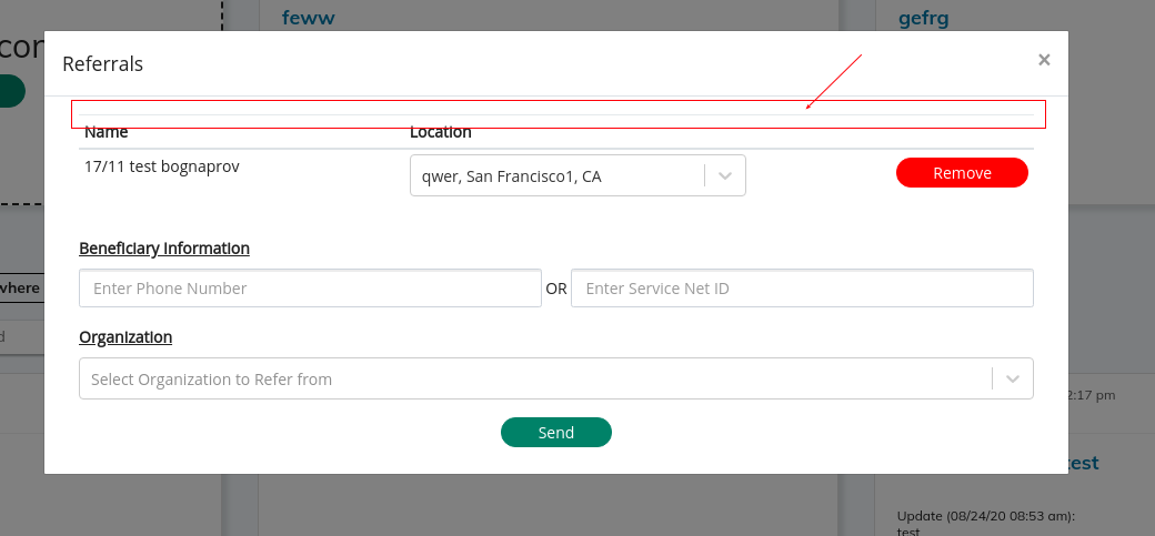 Beneficiary Check-In and Refer Elsewhere Pop Up on SP View · Issue #1413 · openreferral ...