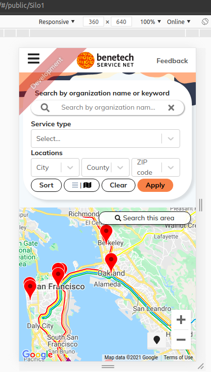 SN Public and Service Provider Filters Change · Issue #1412 · openreferral/ServiceNet · GitHub