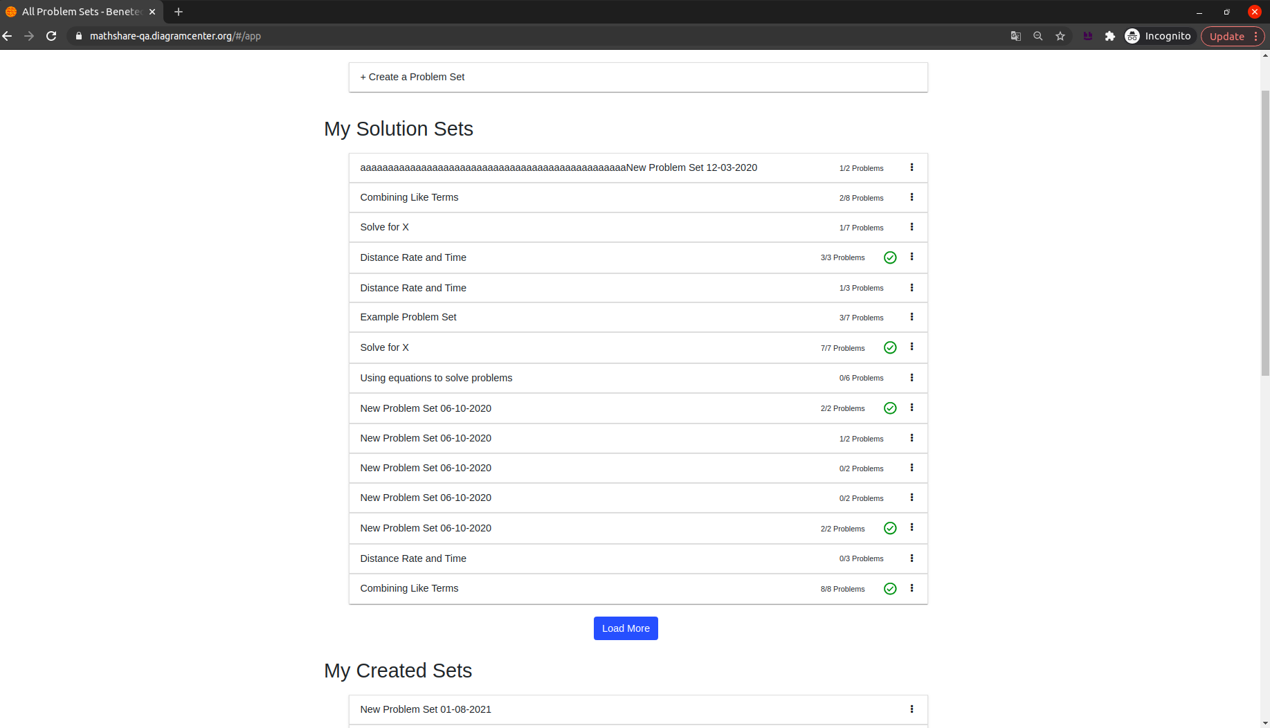 Load More button in v1 · Issue #1585 · benetech/MathShare · GitHub