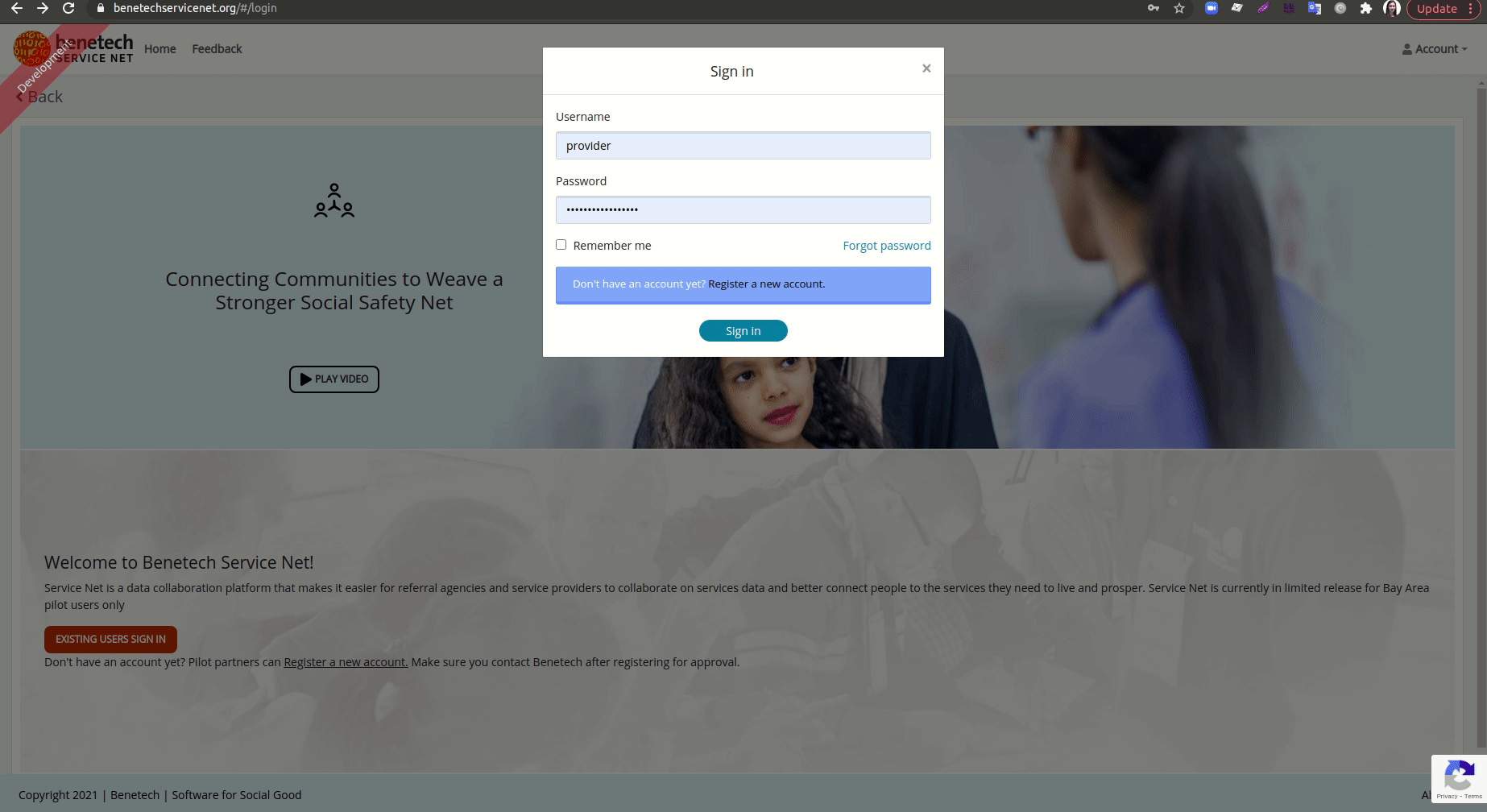 Reset Password Pop-up changes · Issue #1476 · openreferral/ServiceNet · GitHub