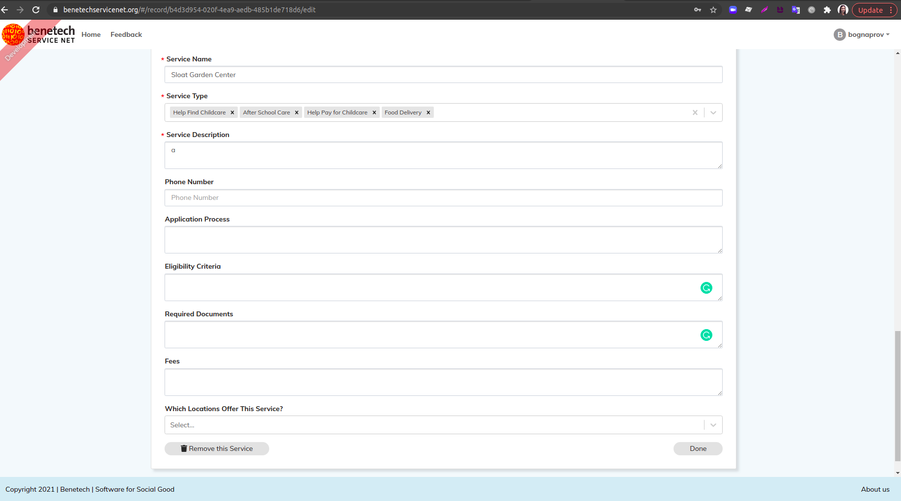 Sp Services Fee Field · Issue 1449 · Openreferralservicenet · Github 