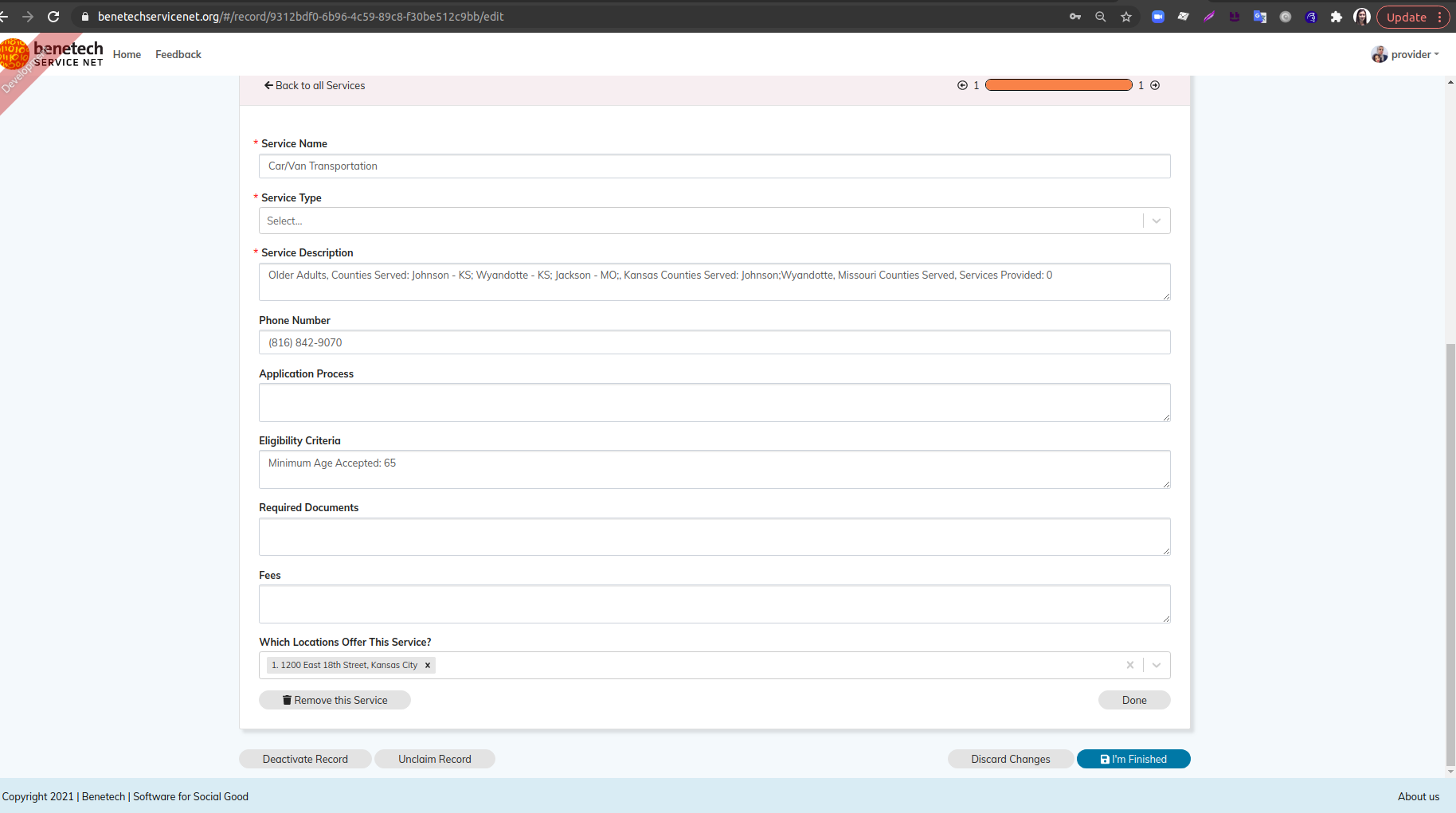When claiming a record, include the new fields used by LinkForCare import · Issue #1610 ...