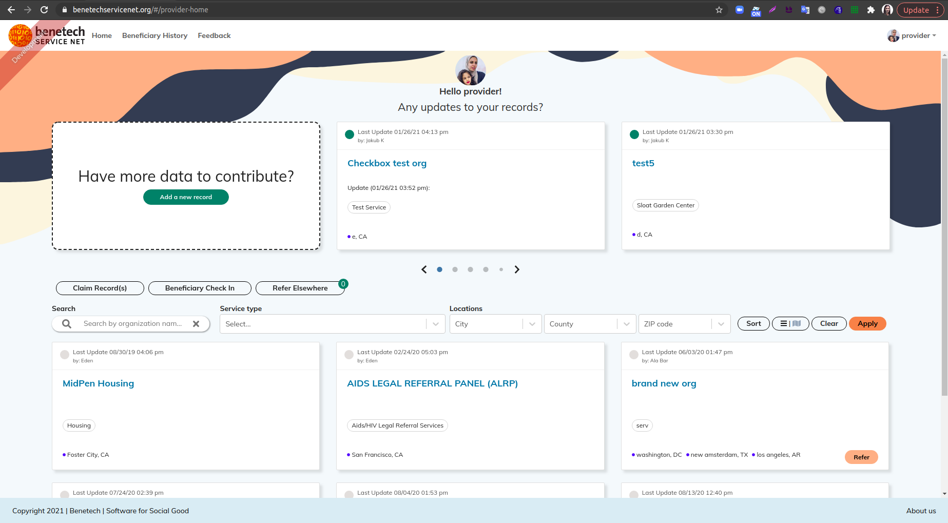Move Beneficiary History to Header · Issue #1524 · openreferral ...