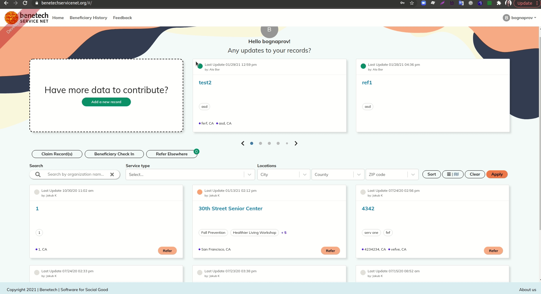 CBO/ORG add a new record option to specify if it's an online or remote service · Issue #1321 ...