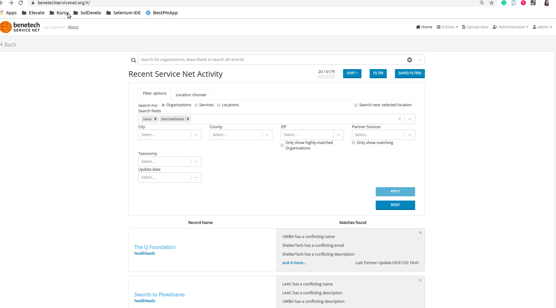 The error message is thrown during hiding the records from multi/all record view and from the ...